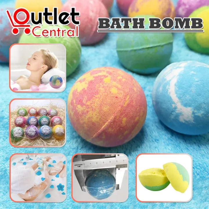Bath Bomb บาธบอมม์ สบู่ทำฟอง 60 กรัม มี 8 กลิ่น แช่ตัว สปาผิว มีกลิ่นหอม พร้อมส่ง | Lazada.co.th