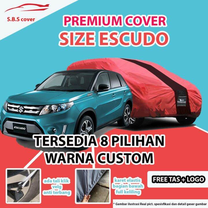 Cover Mobil OUTDOOR PREMIUM ESCUDO / Sarung Mobil ESCUDO / Mantel Mobil ...