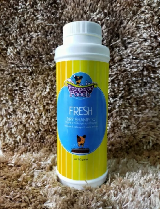 PAMPERED POOCH DRY SHAMPOO 150G | Lazada PH