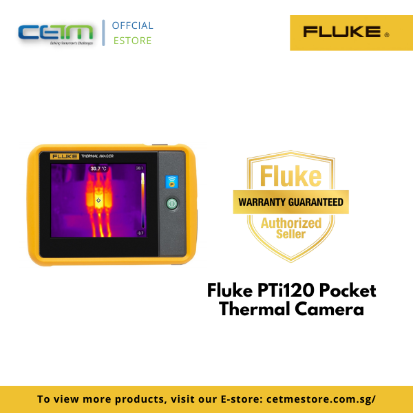 Compact Fluke PTi120 Pocket Thermal Camera | Lazada Singapore