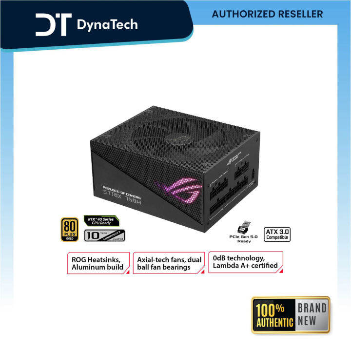 Asus ROG Strix AURA 750W GOLD 80+ Modular Power Supply ROG-750G-AURA ...