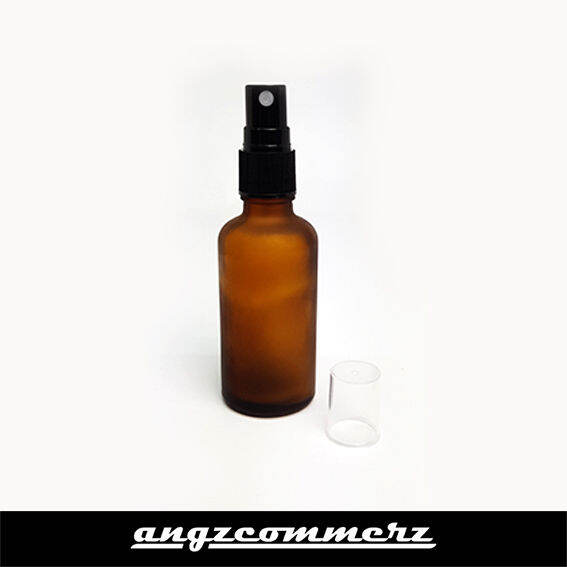 Botol Parfum Semprot Kaca Frosted Glass Amber Bottle Spray 50ml ...