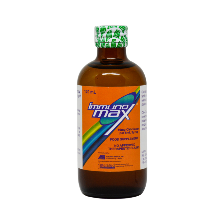 Immunomax Vitamins 10mg/5mL Syrup 120mL | Lazada PH