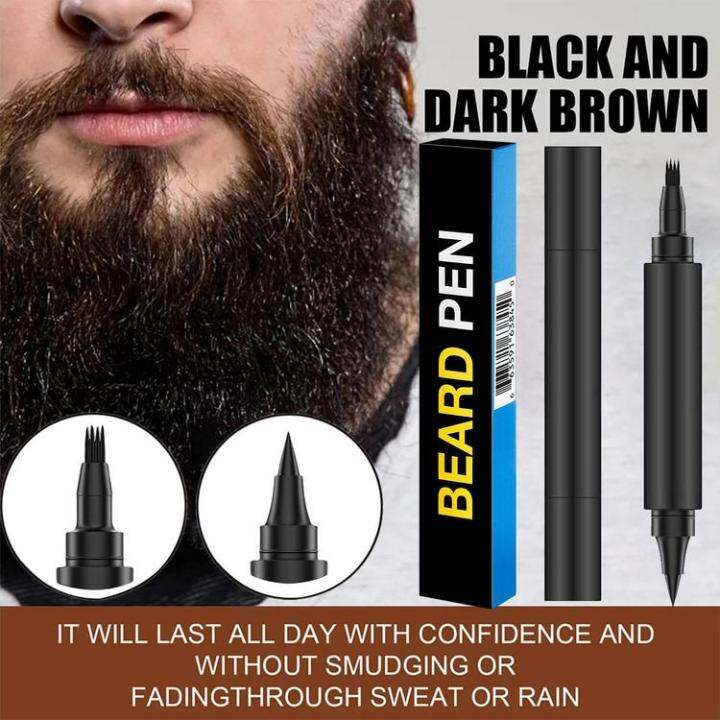 Beard Filler Pen 2 in 1 Beard Shaping Filler Pen Waterproof Beard ... Beard Filler Pen 2 in 1 Beard Shaping Filler Pen Waterproof Beard ...