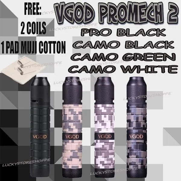 VGOD PRO MECH2 VAPE SET ECIGARETTES VAPOR SMOK (CHARGER AND BATTER NOT ...