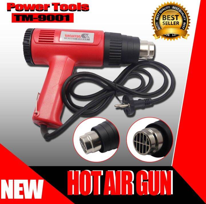 Heavy Duty Hot Air Heat Tool (Defaons Power Tools) 2000W TM9001 (Red ...