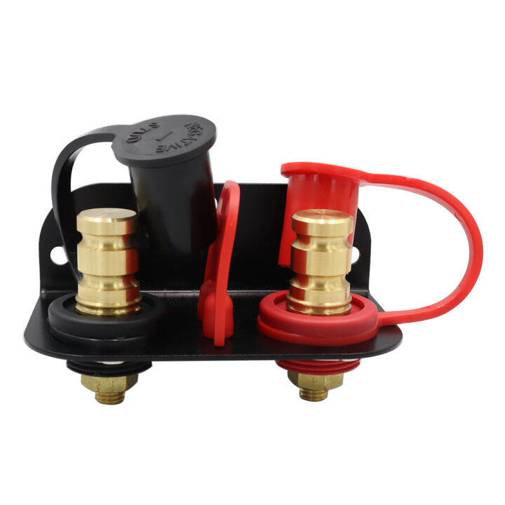 R2X Racing Remote Car Battery Terminals Jumper Battery Post Terminals Battery Relocation Kit for ...