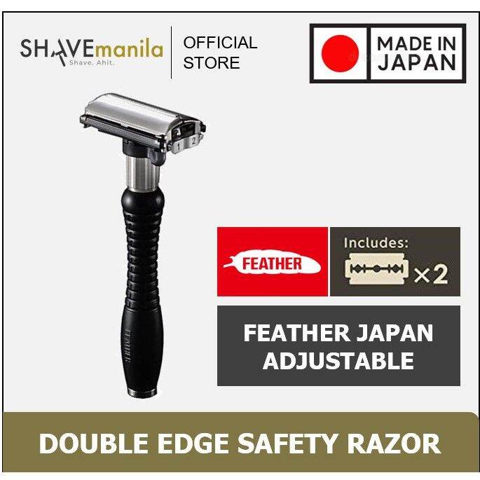 ☛Feather Adjustable Double Edge Safety Razor | Lazada PH