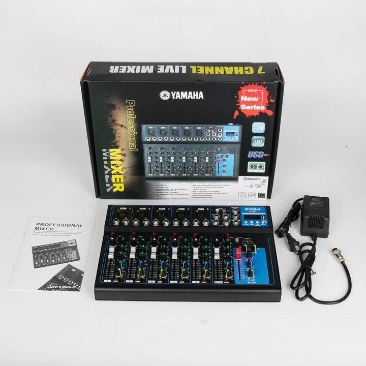 Yamaha 7 CHANNEL mixer with Usb & Bluetooth | Lazada PH