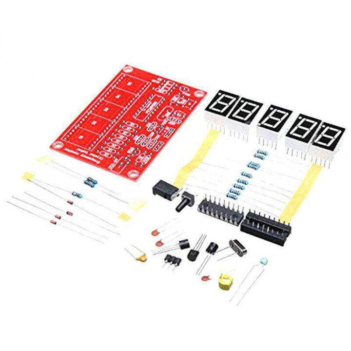DIY kit 5-bit high-precision digital frequency meter module 1Hz-50MHz ...