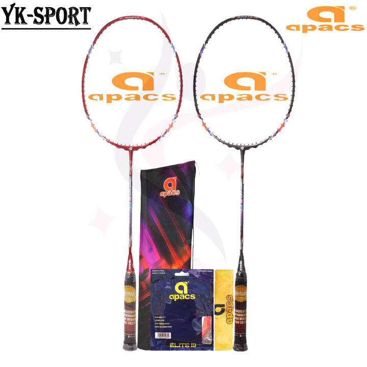 Raket Badminton Apacs Commander 30 Bonus Komplit Raket Apacs Commander ...