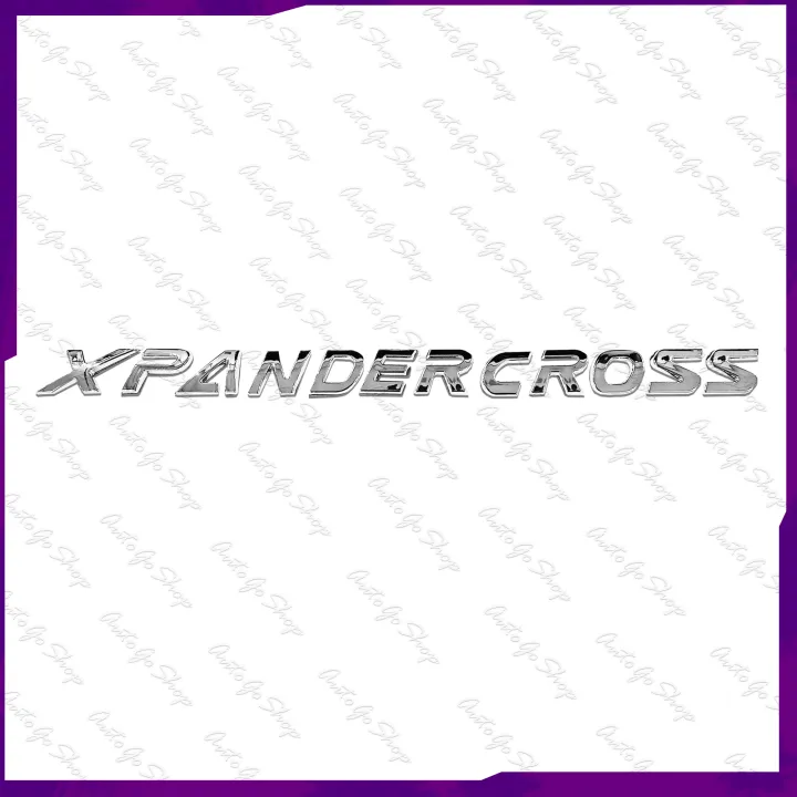 Mitsubishi Xpander Cross Hood Emblem (Chrome) | Lazada PH