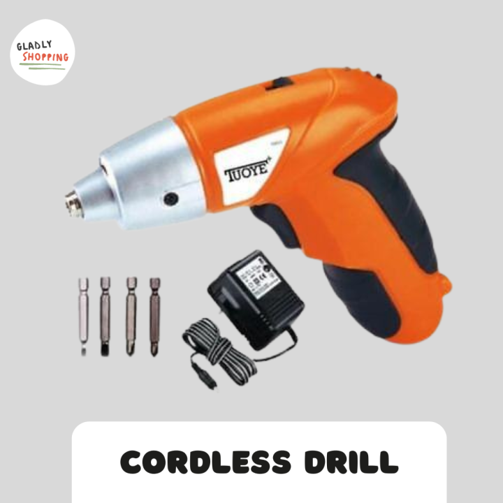Super Sale! Cordless Rechargeable Handy Drill Screwdriver 45pc in 1 Set ...