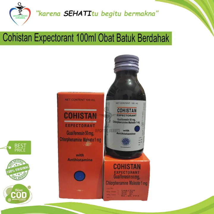 COHISTAN EXPECTORANT SIRUP 100 ML | Lazada Indonesia