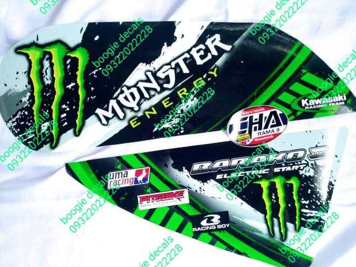 KAWASAKI BARAKO DECALS MONSTER III | Lazada PH