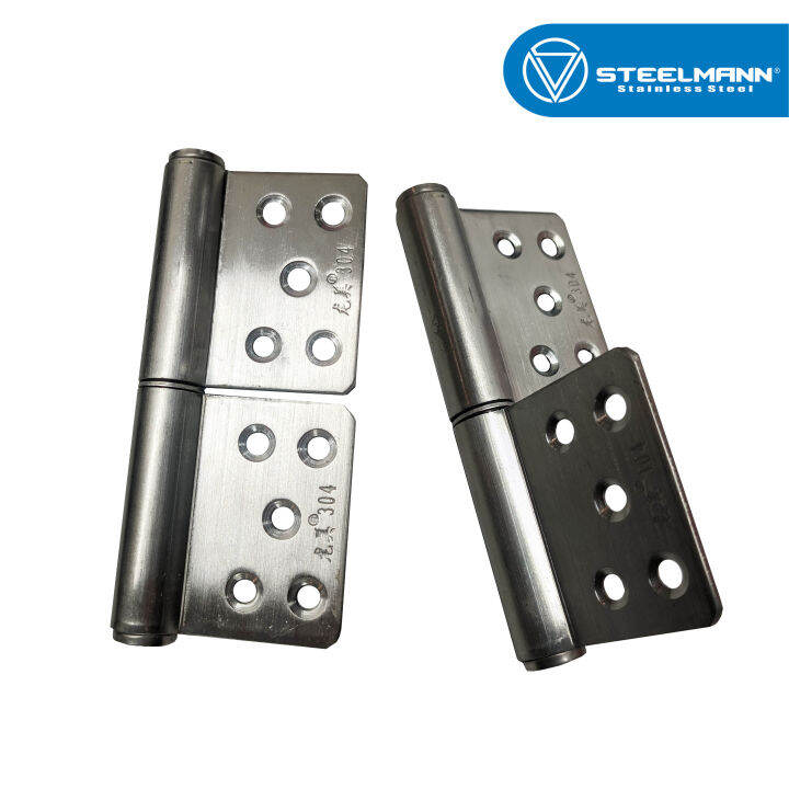Stainless Hinges with 5-holes 304 [ HS050-304 ] | Lazada PH