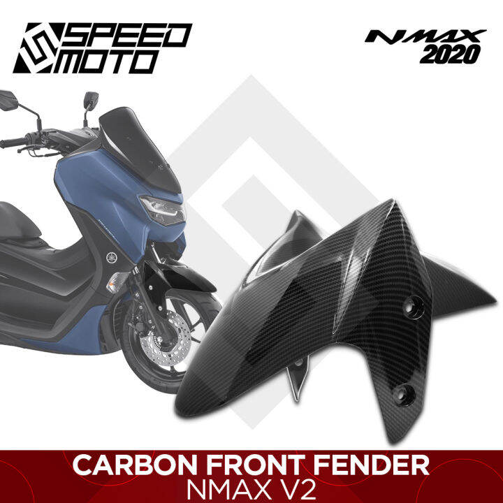NMAX V1 / V2 FRONT FENDER CARBON FOR YAMAHA NMAX V1 & V2 SPEEDMOTO MADE ...