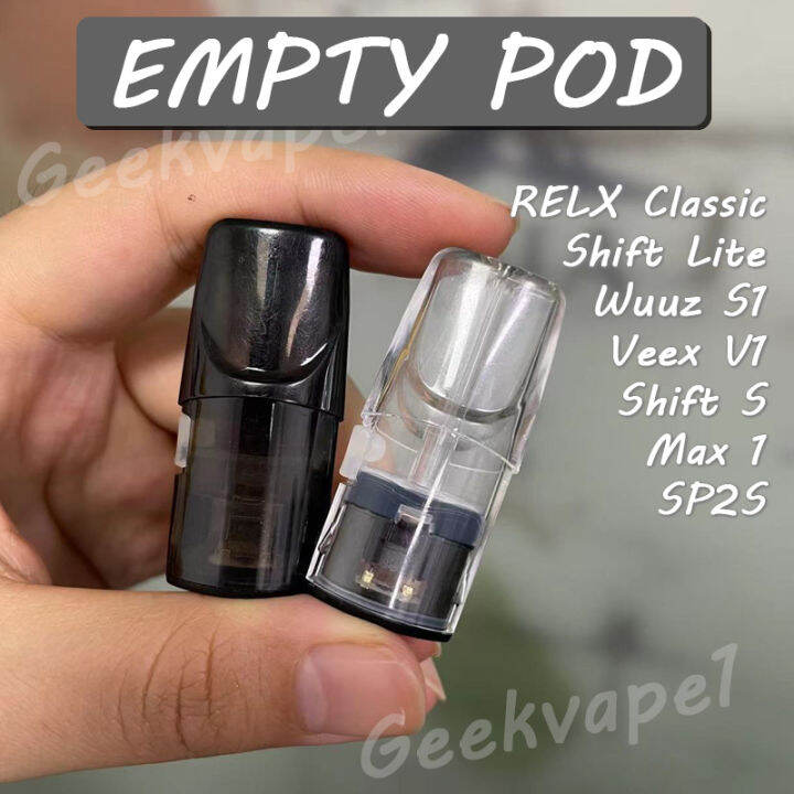 relxs classic / sp2s / shift lite s / veex v1 / max1 / wuuz s1 kit fillable juice empty full set ...