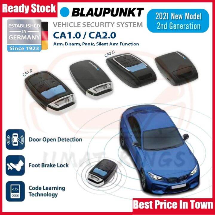 [JIMAT KINGS] Blaupunkt 2nd Generation Car Alarm System with Brake Lock ...