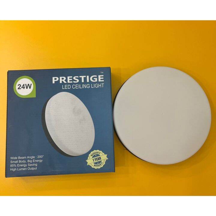PRESTIGE LED SURFACE ROUND / SQUARE 24W BLACK / 36W BLACK | Lazada