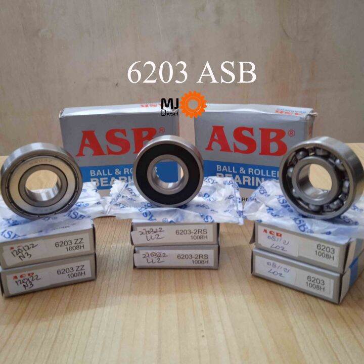 bearing klaker laker 6203 ASB | Lazada Indonesia