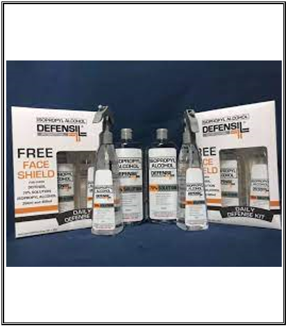 Defensil Isopropyl Alcohol Defence Kit | Lazada PH