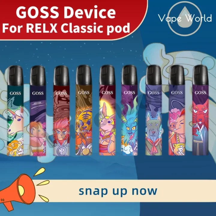 GOSS Device - Compatible with Relx Classic Pod Only Device | Lazada PH
