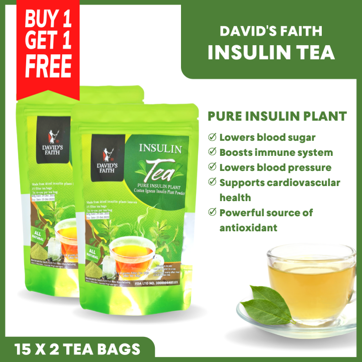 Original BUY 1 TAKE 1 INSULIN TEA with 15 teabags. Can use up to 3x ...