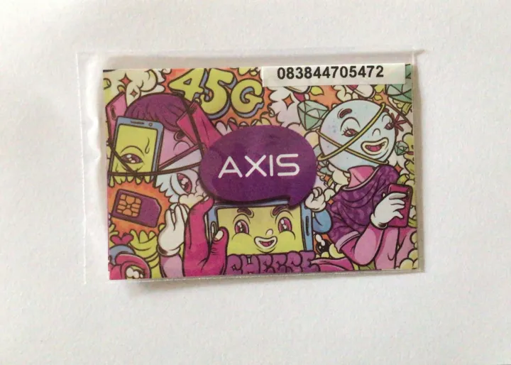 Kartu Perdana AXIS 4.5G / Nomor AXIS / Sim card AXIS | Lazada Indonesia