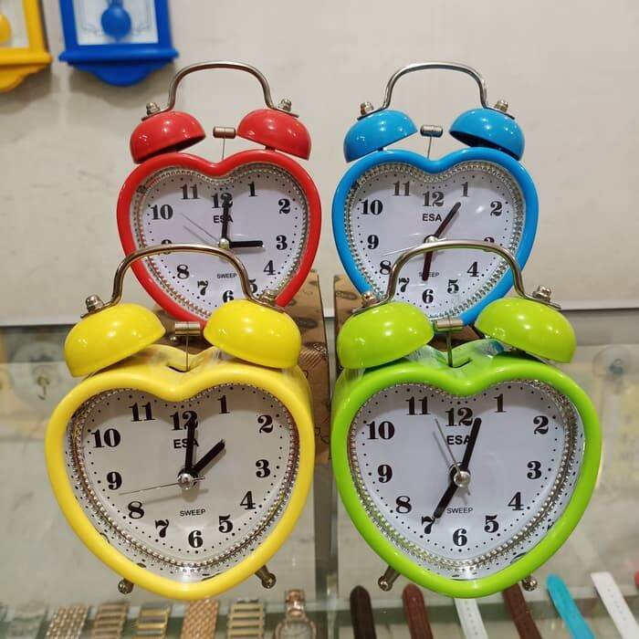 JAM BEKER KRING T ; 12 CM JAM WEKER JAM MEJA KLASIK UNIK | Lazada Indonesia