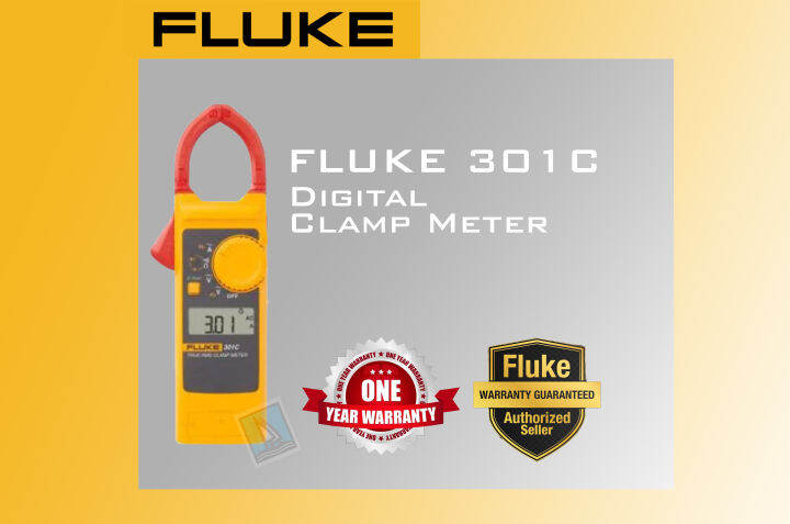 Fluke 301D 600A AC/DC Clamp Meter | Lazada