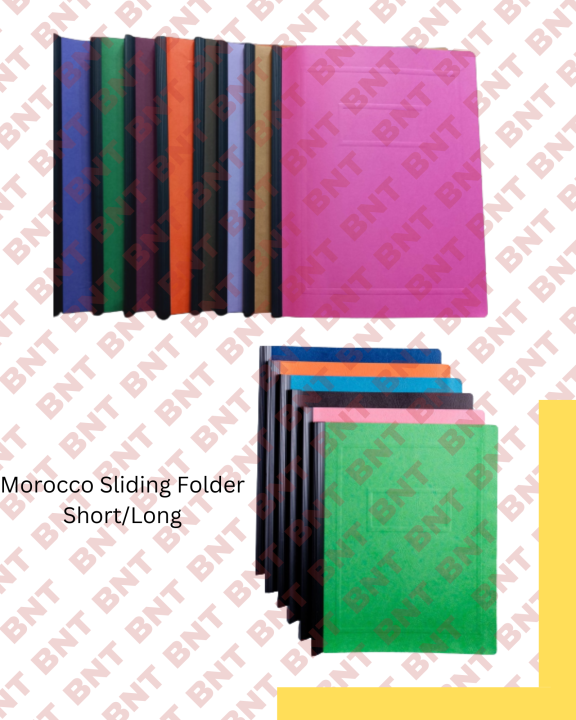Morocco Sliding Folder Size Long or Short Sold Per Piece | Lazada PH