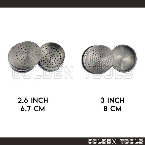 Double Diamond Sieves Set With 42 Plates 6.7cm 8cm Diamond Sorting ...