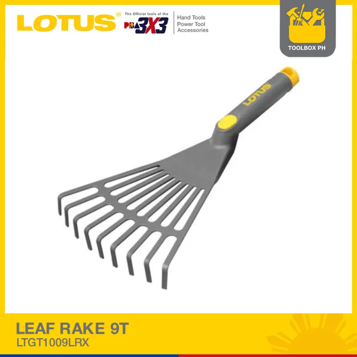 Lotus Toolbox | Leaf Rake 9T LTGT1009LRX - Gardening Tools | Lazada PH