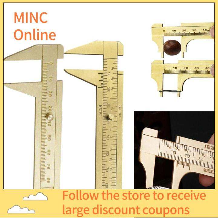 MINC ONLINE Single and Double Scale Measuring Tool Sliding Vernier ...