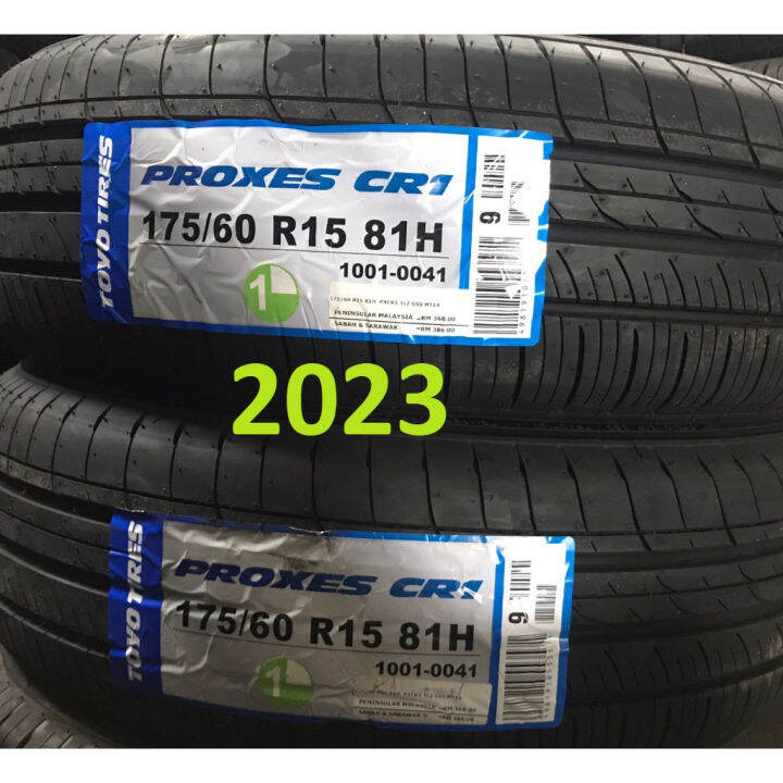175/60R15 175 60 15 TOYO CR1 Car tyre Tire Kereta Tayar Wheel Rim 15 inch Tayar | Lazada