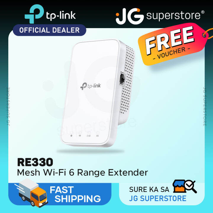 TP-Link RE330 AC1200 Dual Band Mesh Wi-Fi Extender Wall Plugged with ...