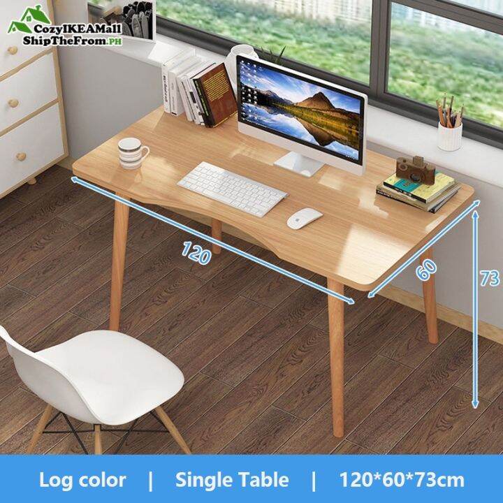 (120*60*73CM) Computer Table Desktop Office Study Desk furniture ...
