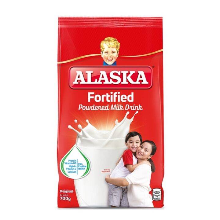 Alaska Fortified Powdered Milk Drink 700g | Lazada PH