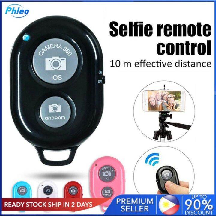 Bluetooth Button For Selfie Stick Tripod Wireless Controller Remote ...