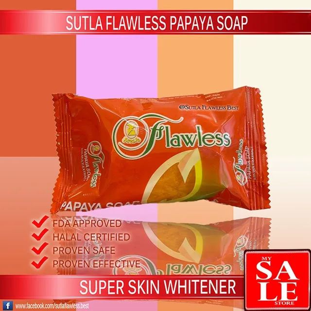 Sutla Flawless Papaya Soap 60g | Lazada PH