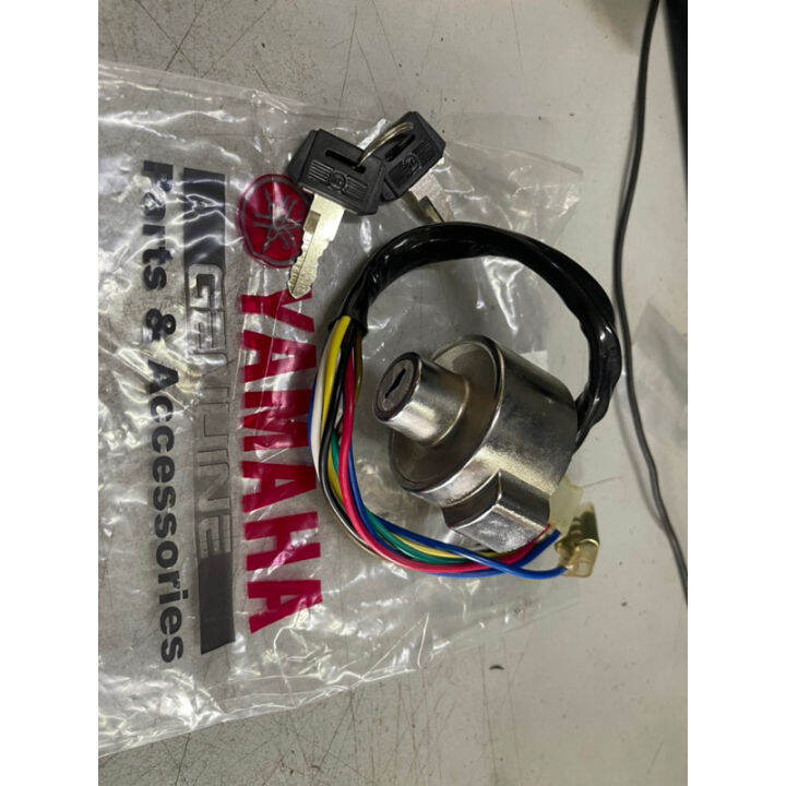 Yamaha YB100 YB 100 main switch kunci lock handle lock kunci key on/off ...