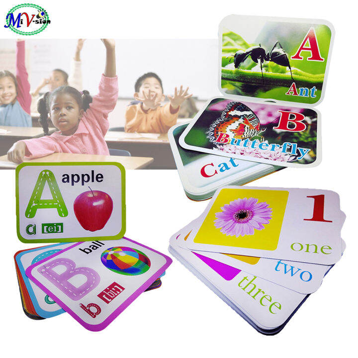 Kids Educational Flashcards flash card Early Learning Pocket cards for ...