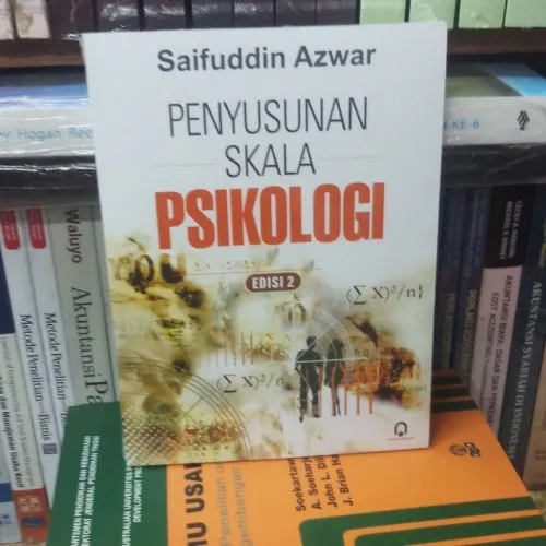 Buku ORIGINAL penyusunan skala psikologi (Saifuddin Azwar) Edisi 2 ...