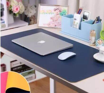 Large Mouse Pad Extra Big Non-Slip Desk Pad Waterproof PVC Leather Desk ...