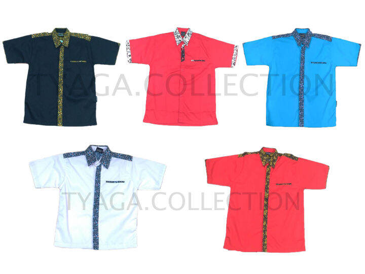 Seragam Batik Baju Kemeja Kantor Batik PDL PDH Lapangan Teknisi Drill ...