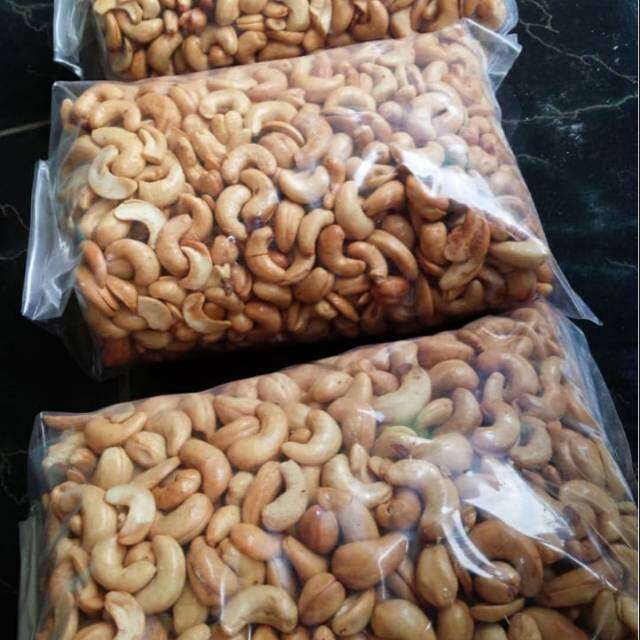 Cashew nuts/cashew nuts cooked Mente fried 250 grams 200 grams 100 ...