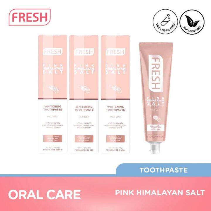 Fresh Pink Himalayan Toothpaste (35G) [Bundle 3] | Lazada PH