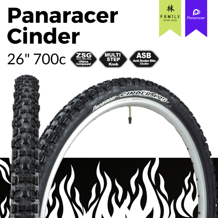 [ผ่อน 0%]ยางนอกจักรยานเสือภูเขา Panaracer Cinder Made in Japan 26" 700c ...