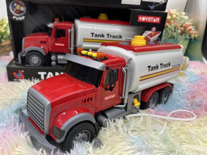 🌈ของเล่น ของเล่นเด็ก รถของเล่น รถ รถดับเพลิง รถขนน้ำมัน รถขนน้ำ ...